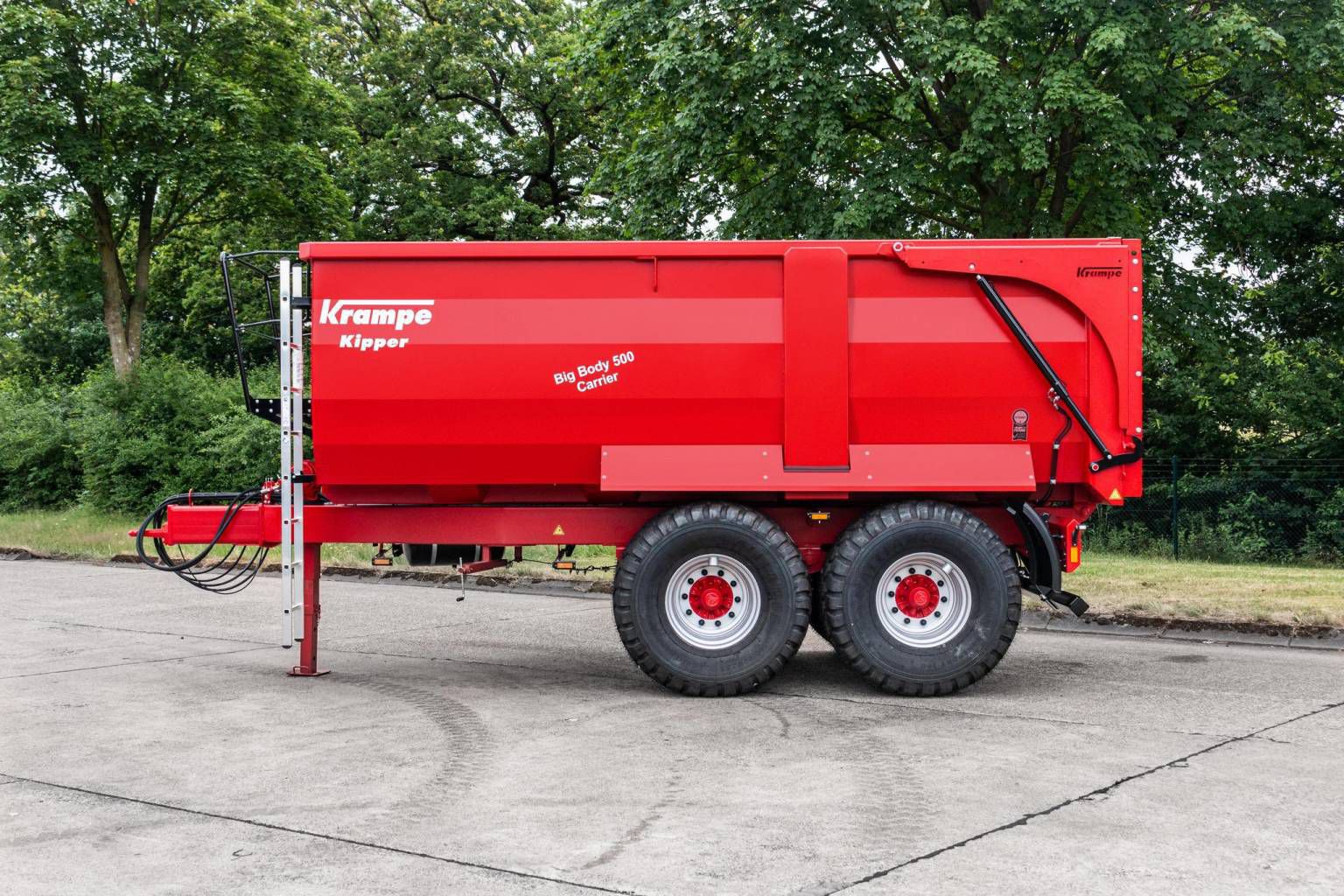 自卸拖车 - BigBody 5 Carrier series - Krampe Fahrzeugbau Landtechnik und ...