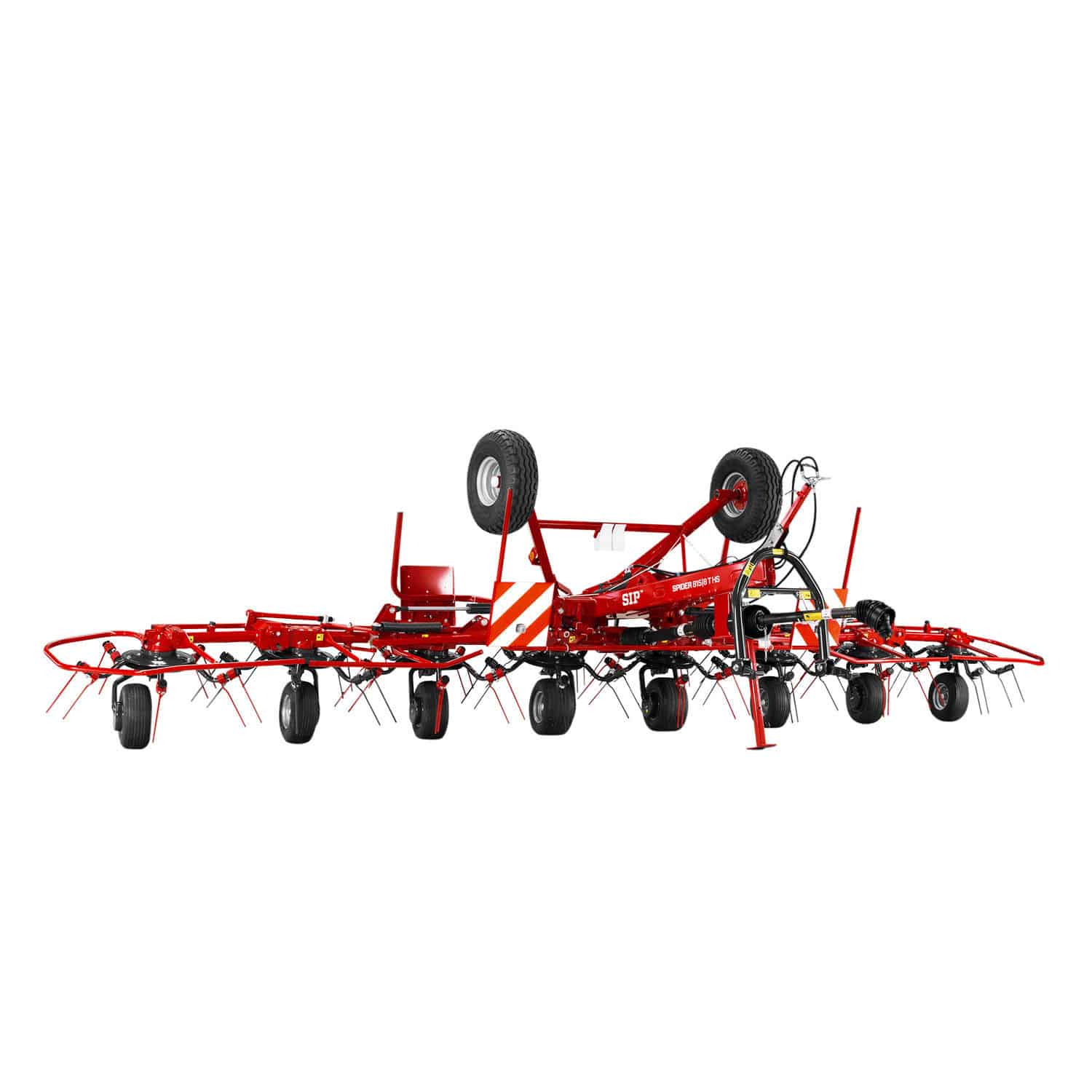 牵引式翻晒机 - SPIDER 815|8 T - SIP STROJNA INDUSTRIJA d.d. - 折叠 / 带测距轮