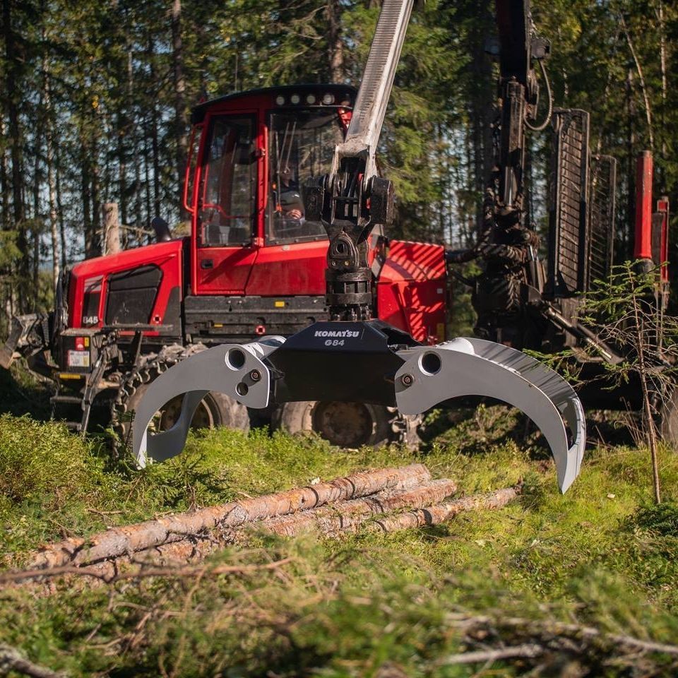 林业抓木器 - G series - Komatsu Forest AB - 用于起重机