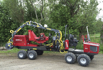 带装载伐木机头 - 300 - Alstor AB