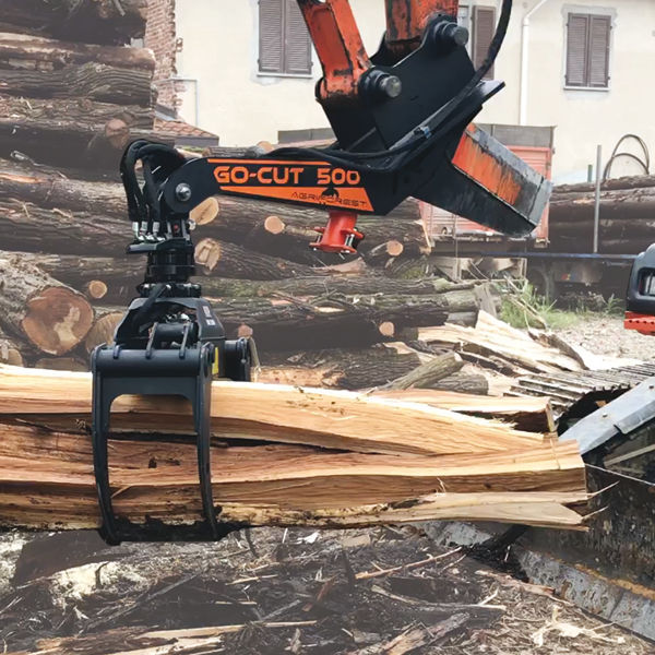 液压劈木机 - GO-CUT series - CEA AGRIFOREST - 卧式 / 机器 / 多用途