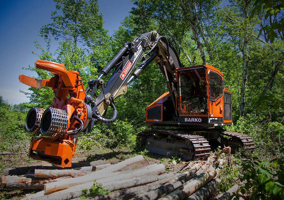履带式联合伐木机 - 240-HRV - barko